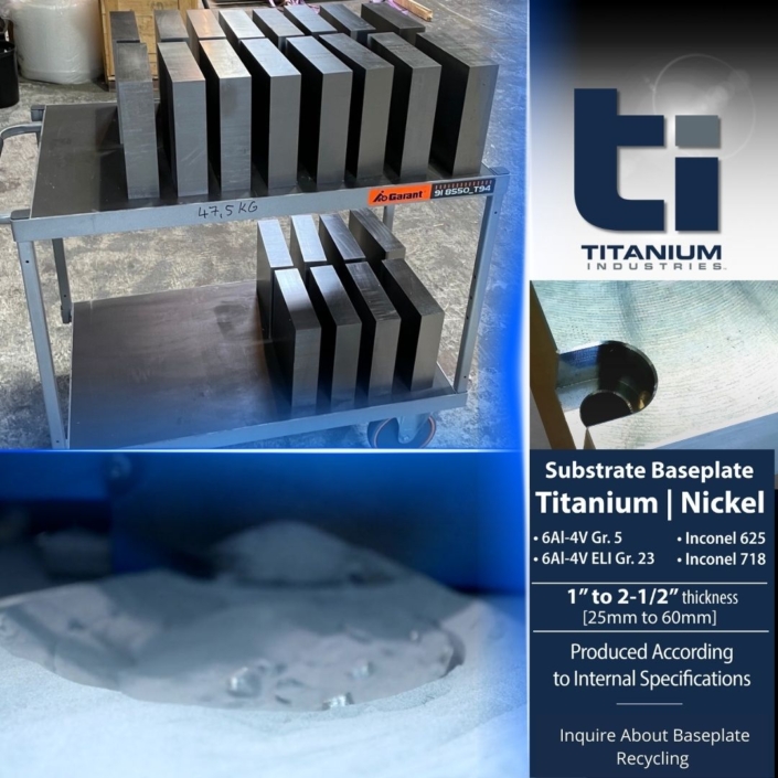 Additive Manufacturing Build Plates | Titanium Industries