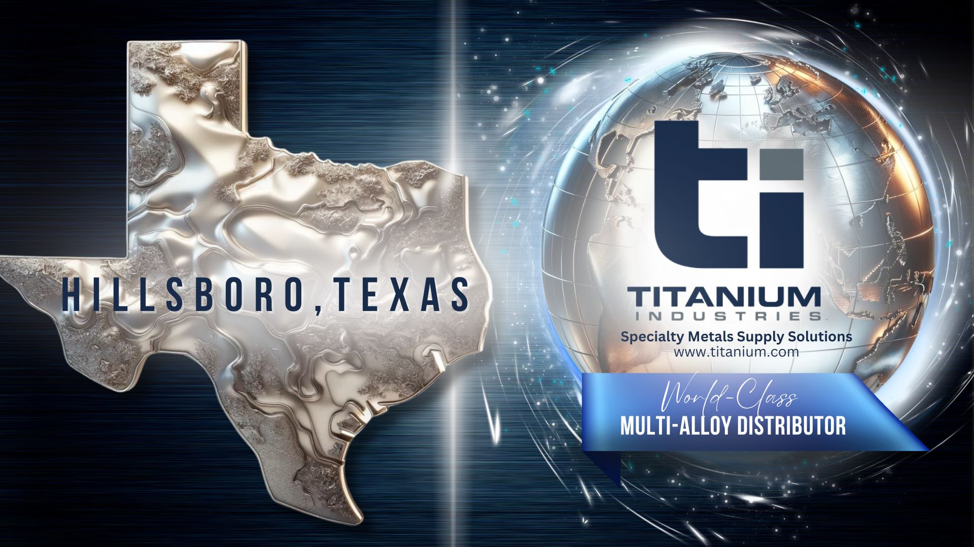 Titanium Industries Prestige #1 Metal Supplier in Texas- Titanium Industries