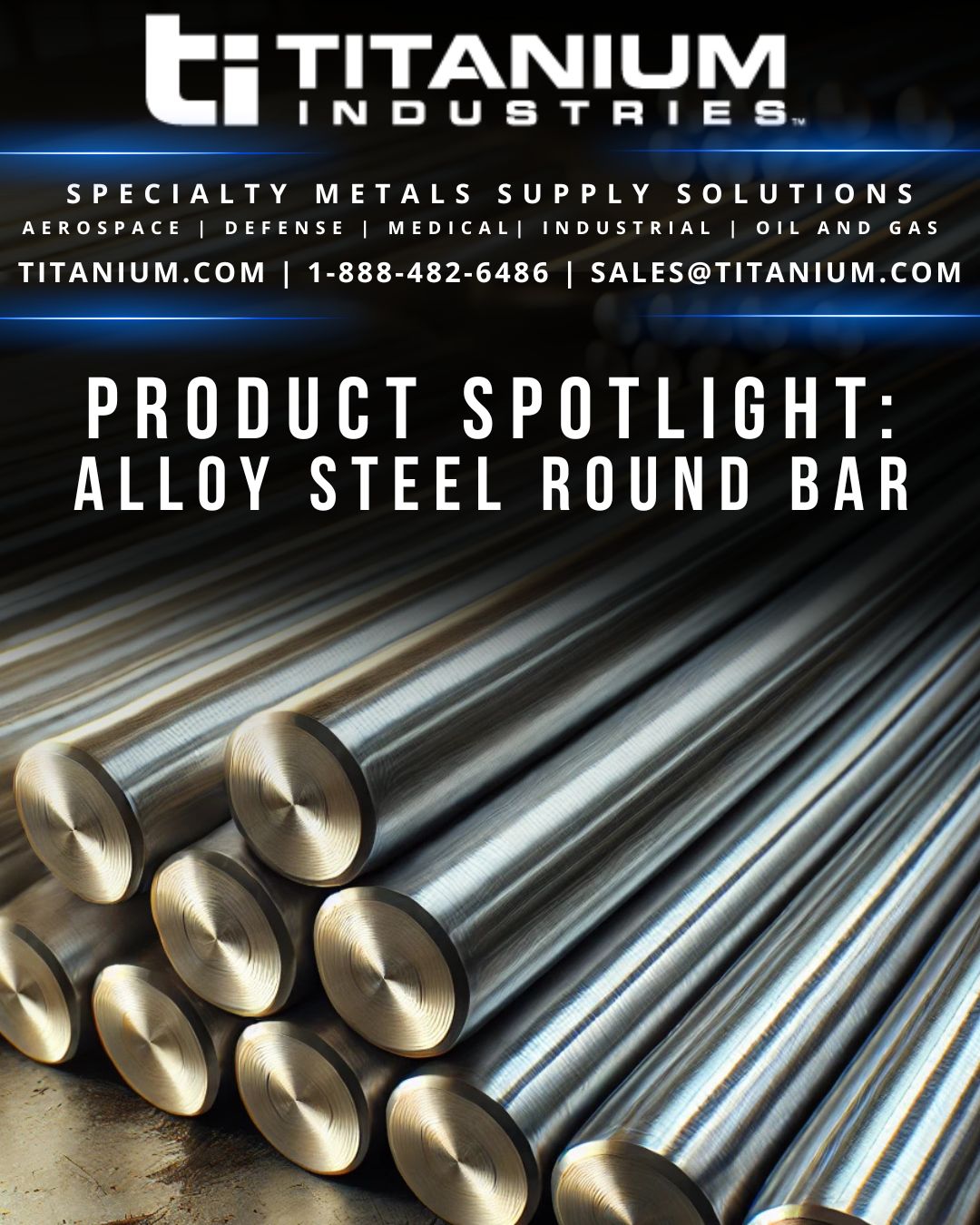 Premium Alloy Steel Round Bar – 4130, 4140, and 4340 Stock | Best ...